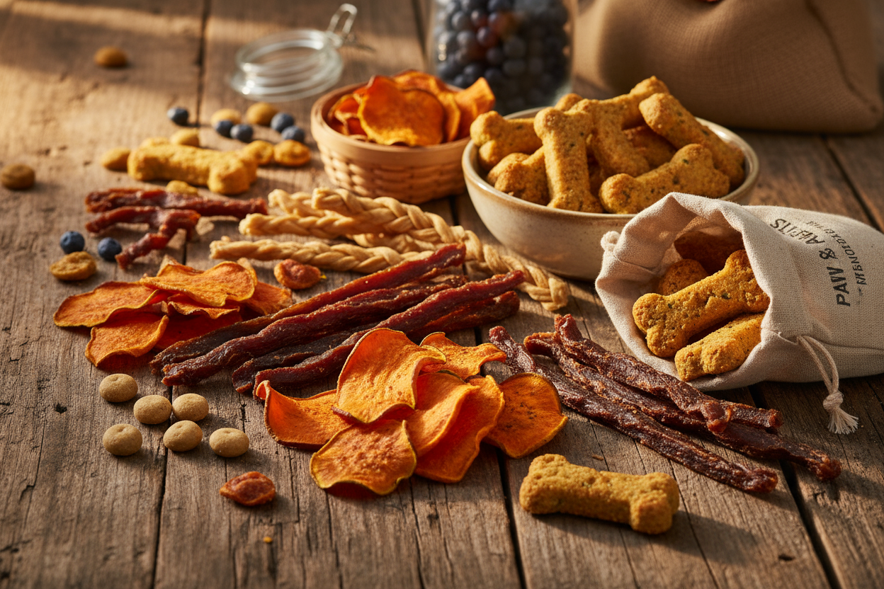 Introducción a los snacks naturales. – Cienpets